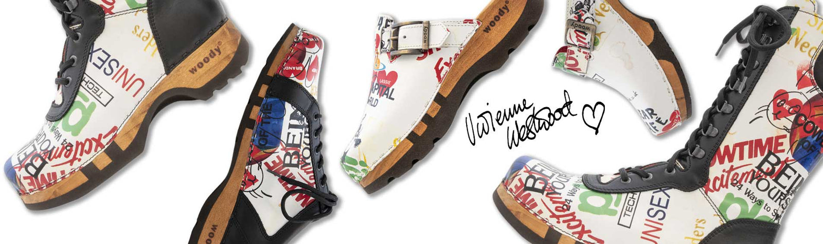woody, THE WOODEN SHOE with a flexible wooden sole.