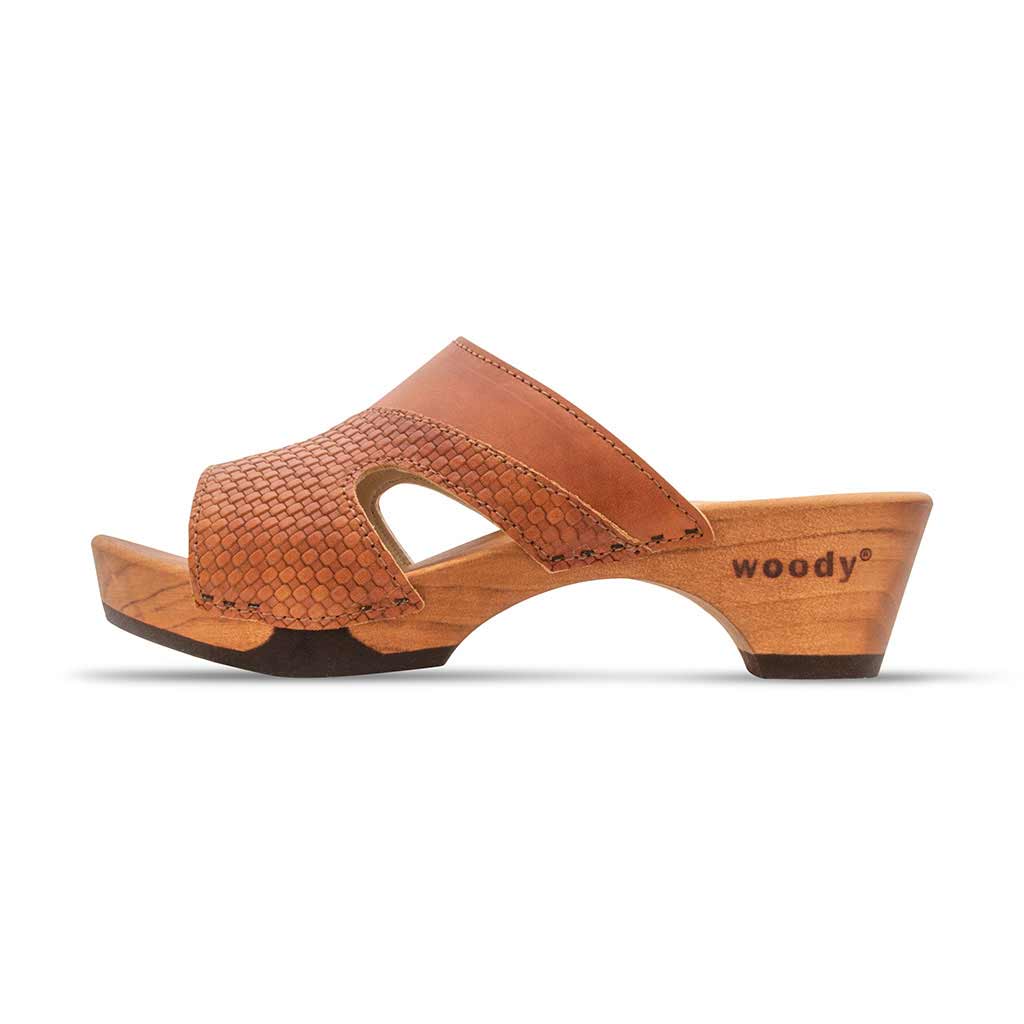 Fiona - Clog-Mules with a flexible, sustainable wooden sole