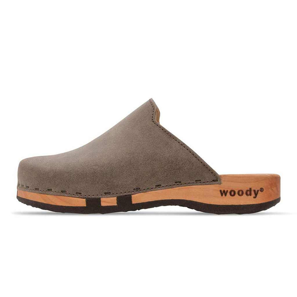 Lea - Women's clog with a flexible sole made of willow wood